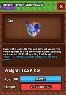 Rainbow Huge French Fry Ferret - Grow a Garden, Hobbies & Toys, Toys ...