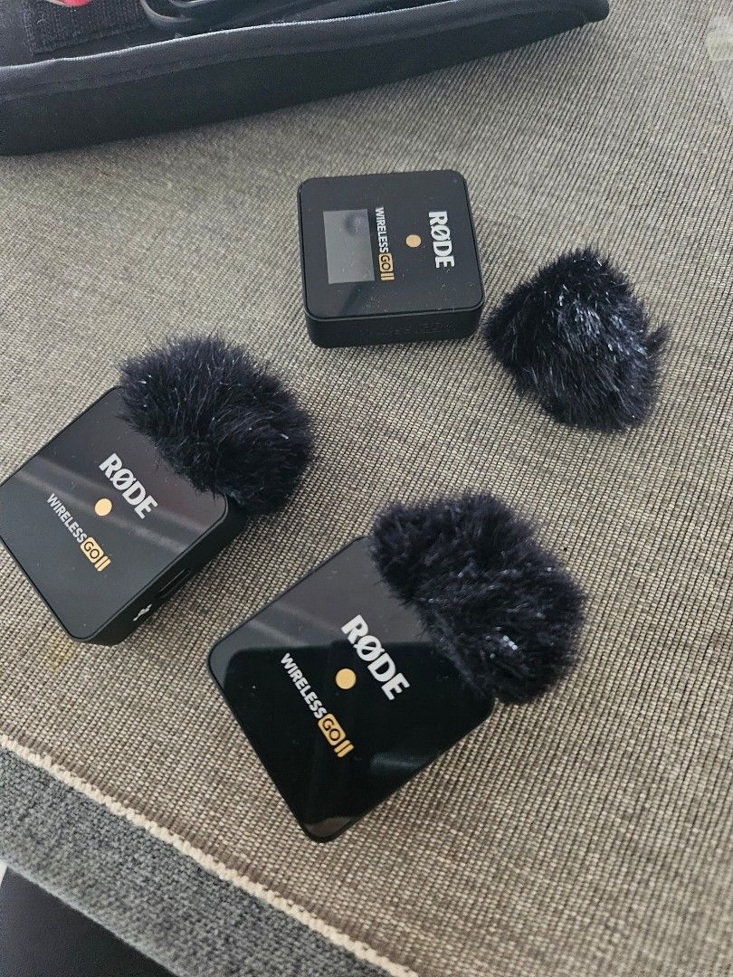 Rode Wireless GO II Microphone System, Audio, Microphones on Carousell