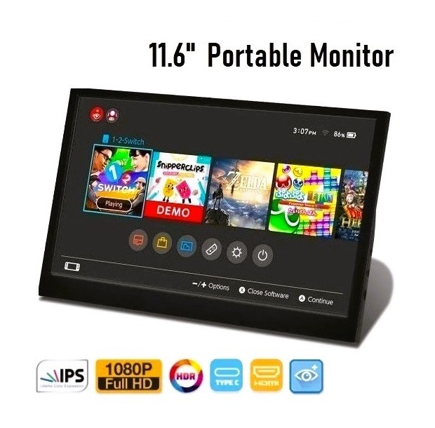 Same Day Pickup Delivery!* 11.6" inch Portable Monitor Screen ...