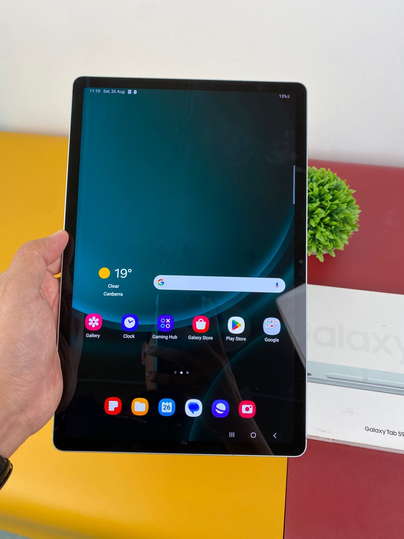 Samsung Galaxy Tab S9 FE+ (WiFi) Green 128GB, Mobile Phones & Gadgets ...