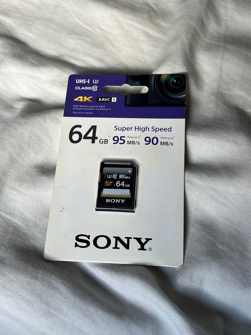 Sony 64gb sd card, Mobile Phones & Gadgets, Mobile & Gadget Accessories ...