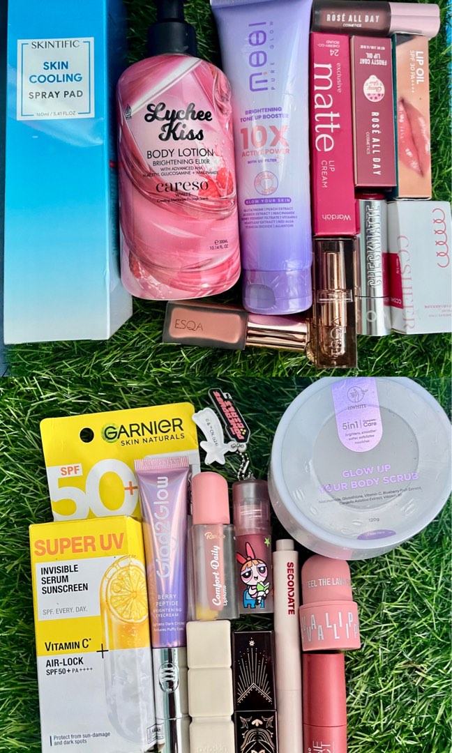 TAKE 2PCS BEBAS PILIH SKINTIFIC CARESO GARNIER ISWHITE BODY SCRUB GLAD2GLOW AMATERASUN G2G ...