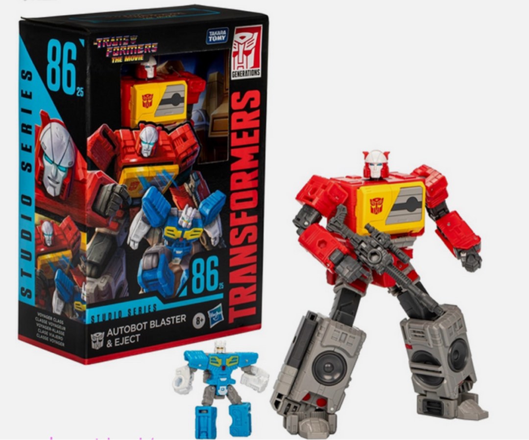 Transformers Studio Series 86 SS86 Blaster and Eject, Hobbies & Toys ...