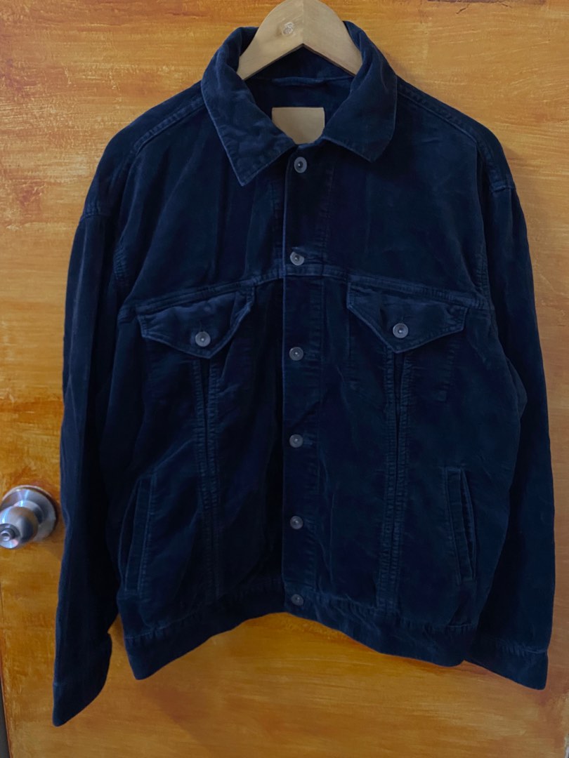 Uniqlo velvet trucker jacket, Men's Fashion, Coats, Jackets and ...