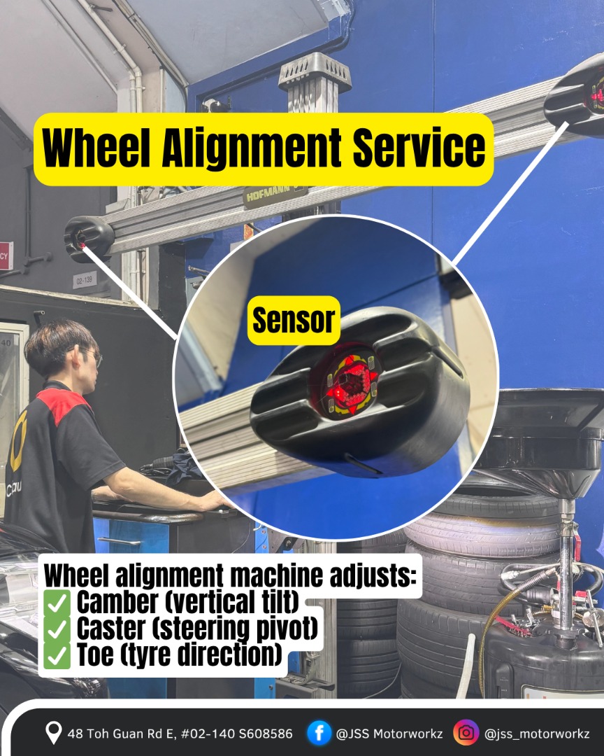 Wheel Alignment Vehicle Maintenace | Servicing | Repairs, Car Accessories, Car Workshops ...