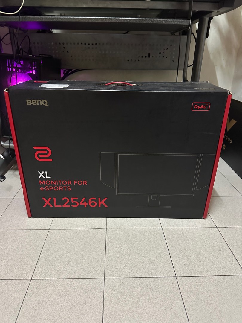 Zowie XL2546K 240hz monitor, Computers & Tech, Desktops on Carousell