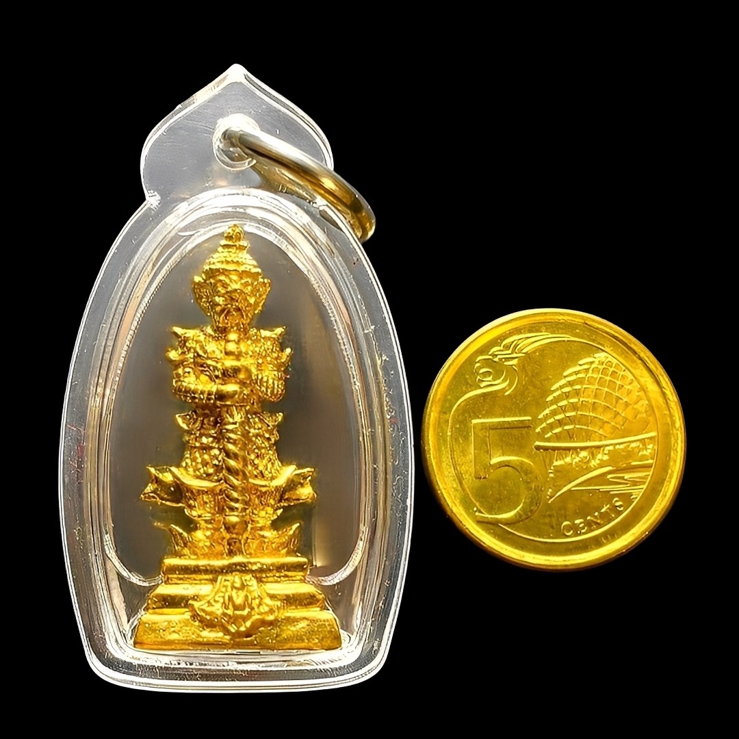 Mini Taowesuwan Roop Lor/Taowesuan Amulet/Taowessuwan Thai, LP Yit/LP ...