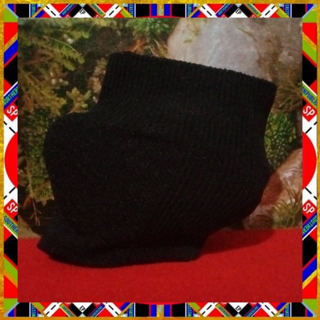 ♻️|7-9 in.|Plain Black Compression Socks for Women (0403-0807-025)💧 ...