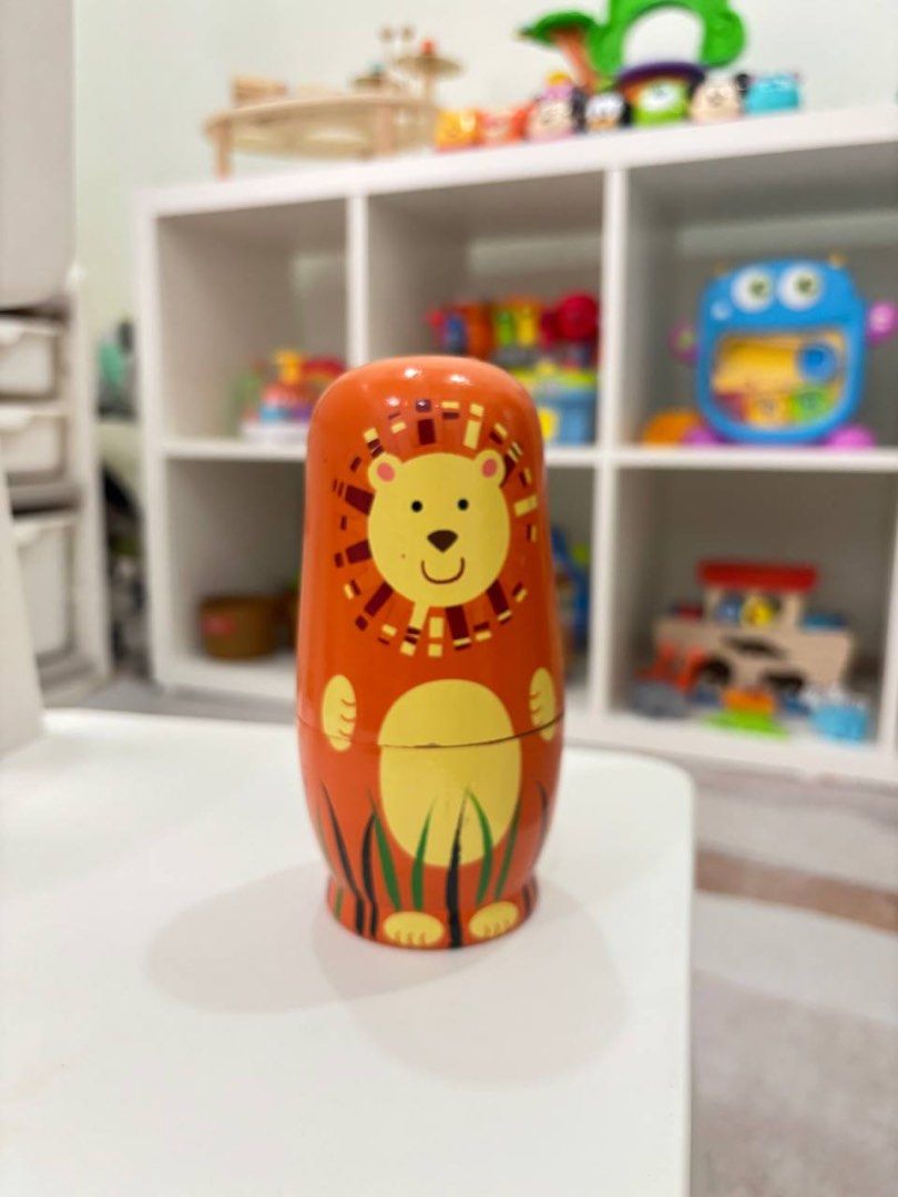 Animal Nesting Stacking Doll, Hobbies & Toys, Toys & Games on Carousell