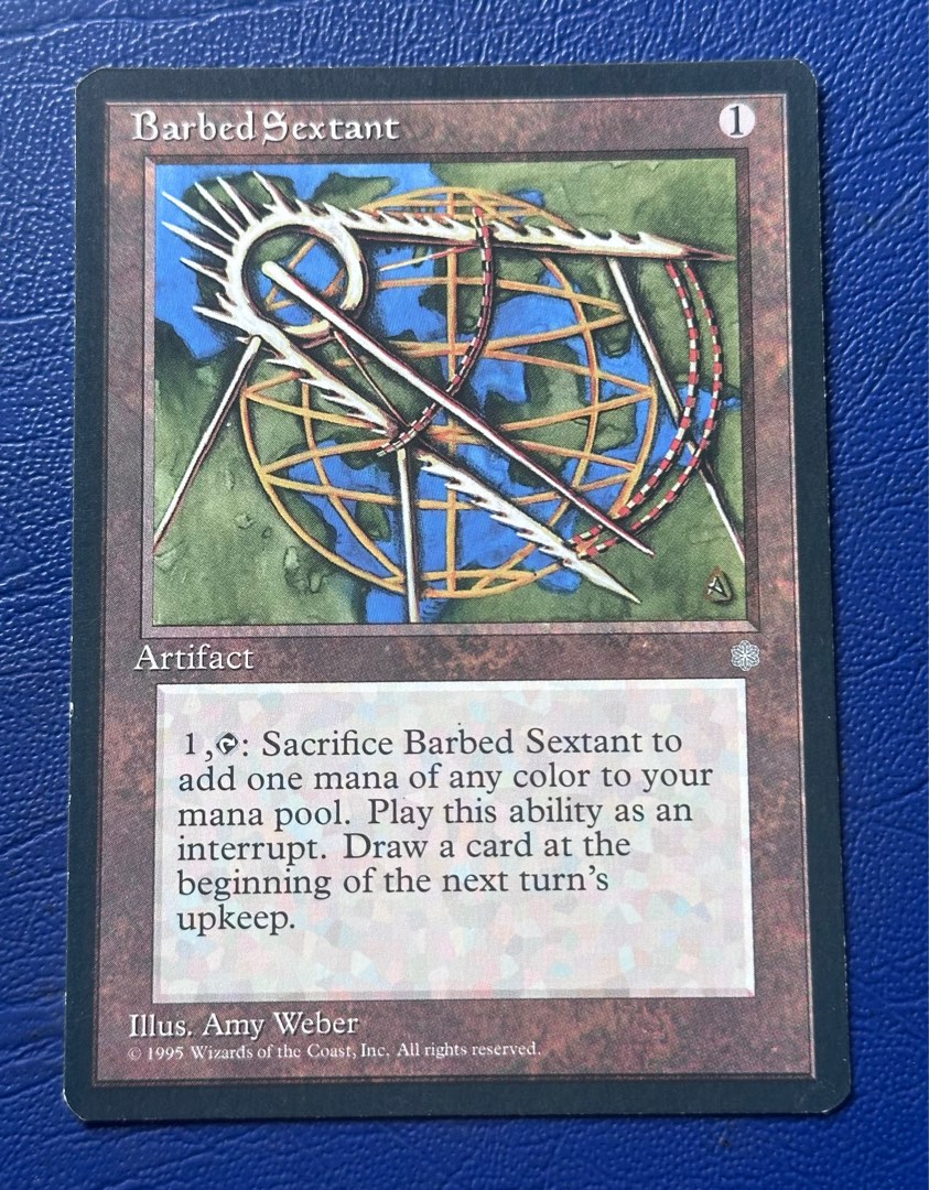 Barbed Sextant - Magic: The Gathering (MTG) - Ice Age Card, Hobbies ...