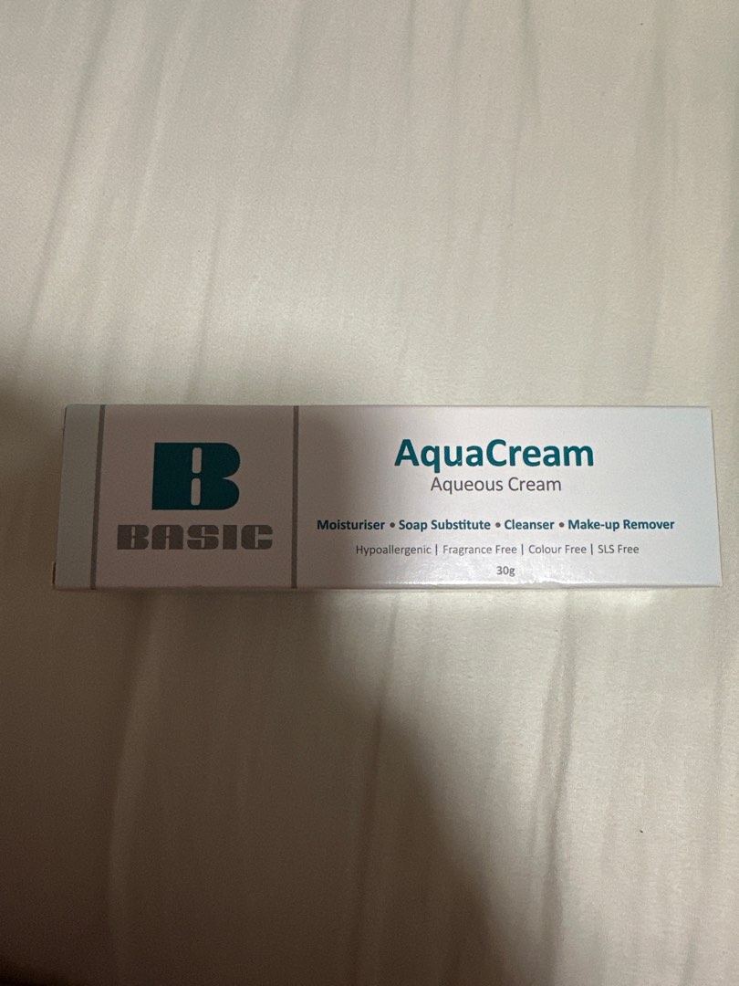 Basic AquaCream Aqueous Cream 30g, Beauty & Personal Care, Bath & Body ...