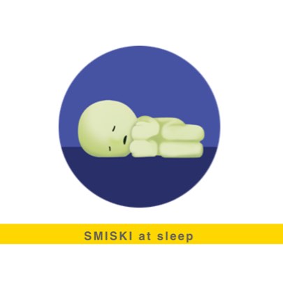 BNIF smiski at sleep (bed series), Hobbies & Toys, Toys & Games on ...