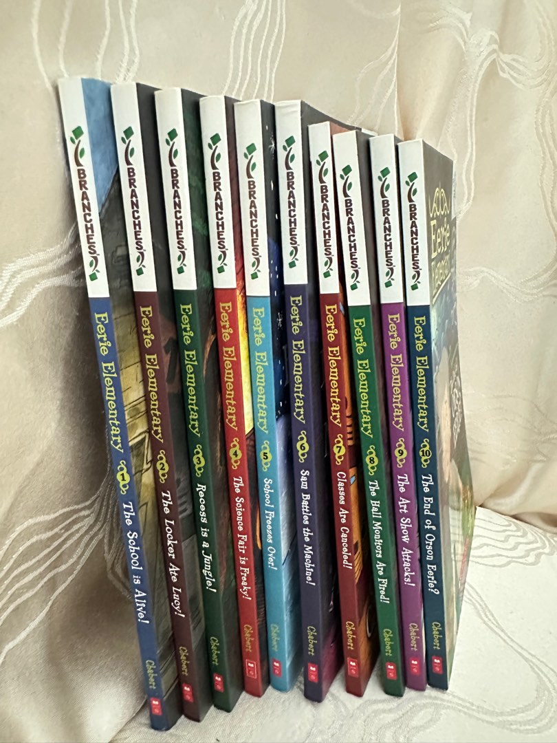 Branches- Eerie Elementary 第1-10集, 興趣及遊戲, 書本 & 文具, 兒童書籍 - Carousell