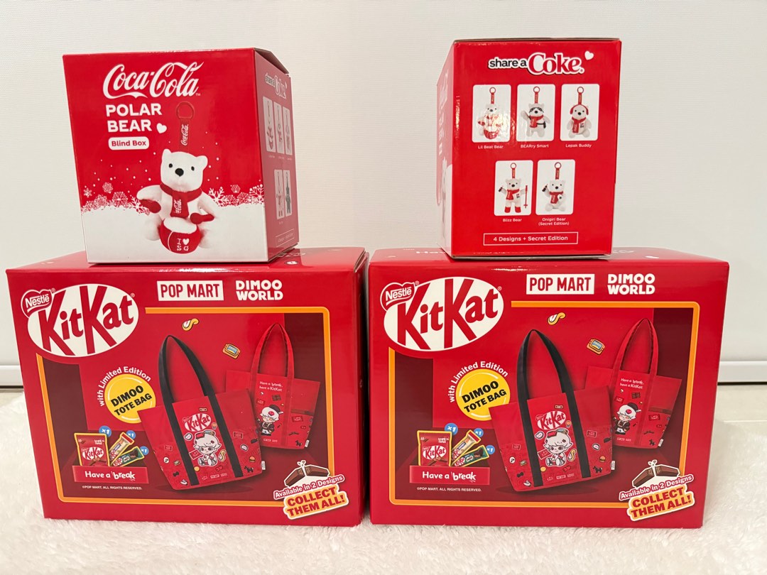 Brand New KitKat x Dimoo Pop Mart Box Sets, Hobbies & Toys, Toys ...