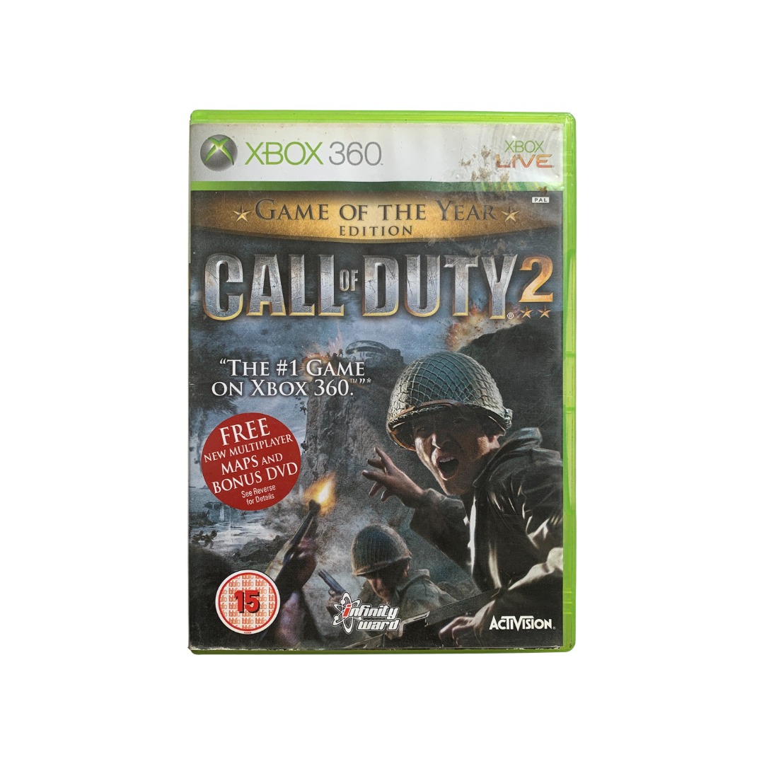 Call of Duty 2 (Xbox 360), Video Gaming, Video Games, Xbox on Carousell