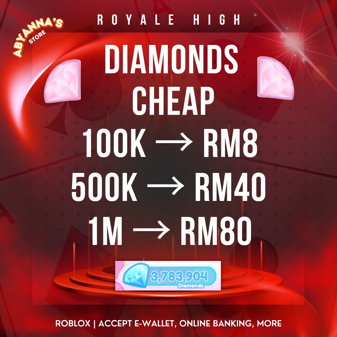 CHEAP DIAMONDS | Royale High | Roblox, Video Gaming, Gaming Accessories ...