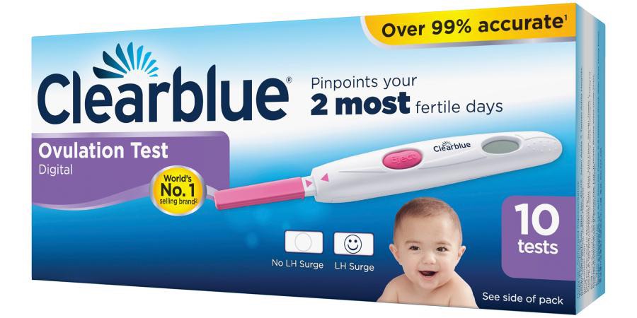 Clear blue ovulation test kit, Health & Nutrition, Braces, Support ...