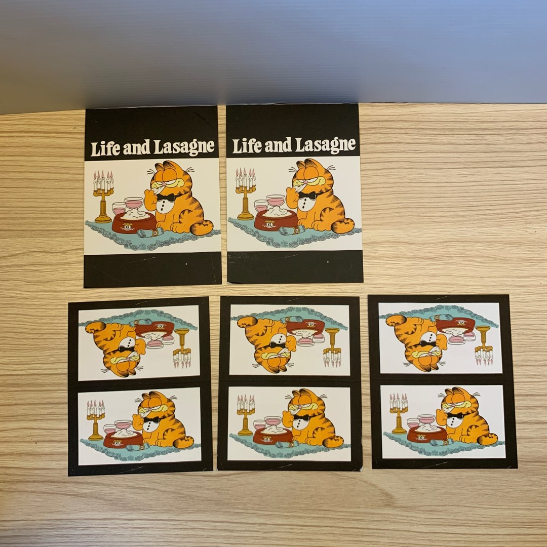 Garfield Card, Hobbies & Toys, Collectibles & Memorabilia, Fan ...