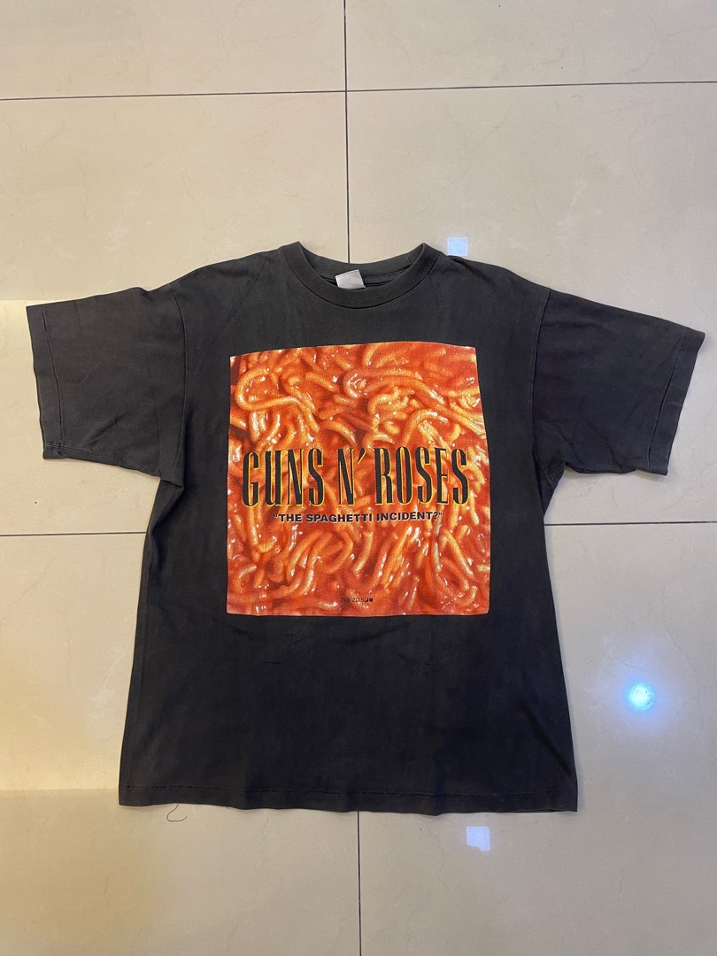 GNR spaghetti EU 90s (RARE), Men's Fashion, Activewear on Carousell