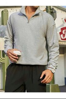 Uniqlo half zip sweatshirt For Sale | Buy 100+ Uniqlo half zip ...