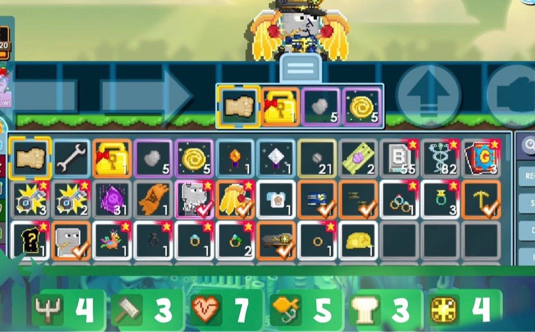 Growtopia Account #28 | Golden Pickaxe, Samille’s Soul Abductor, Mercy ...