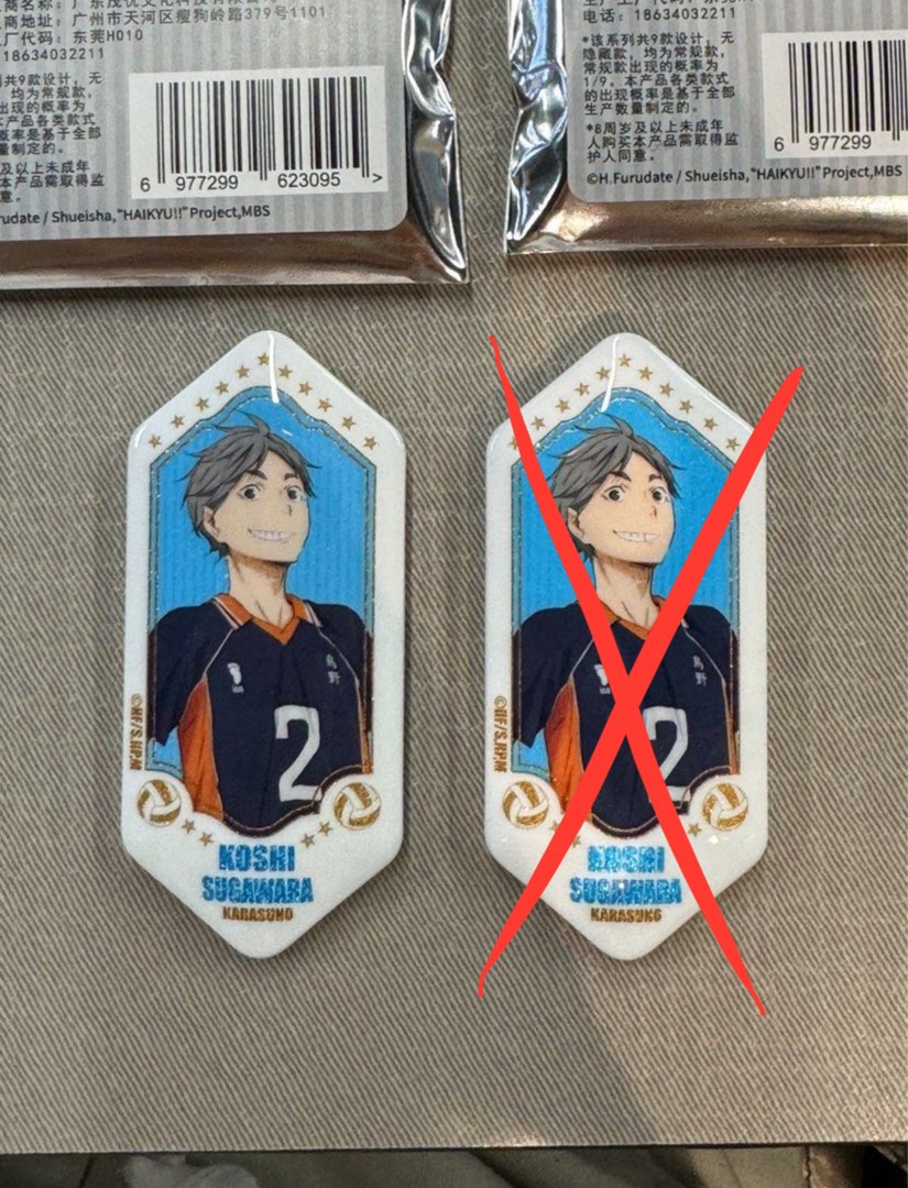 Haikyu!! Koshi Sugawara Badge, Hobbies & Toys, Memorabilia ...