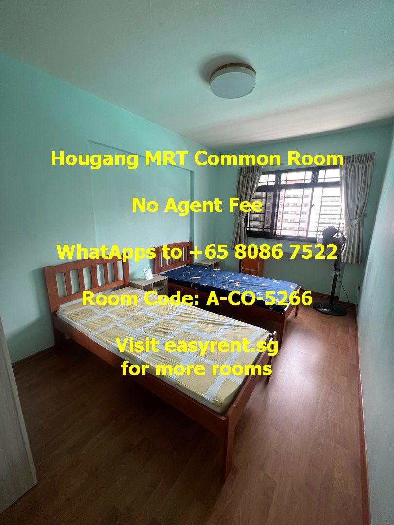 Hougang MRT Common Room, Property, Rentals, Room Rentals on Carousell