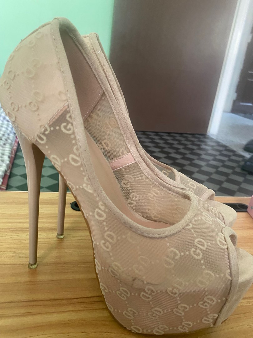 Kasut kahwin skin heels 10cm, Women's Fashion, Footwear, Heels on Carousell