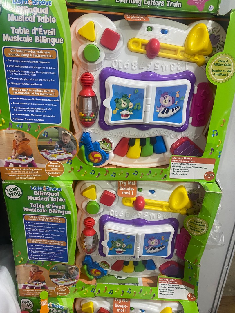 leapfrog musical table, Hobbies & Toys, Toys & Games on Carousell