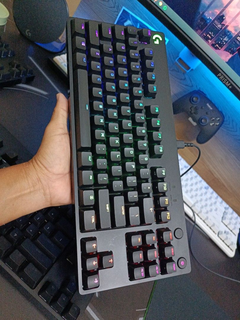 Logitech G Pro X TKL Wired / Hot Swappable Switch ( Blue Clicky ...