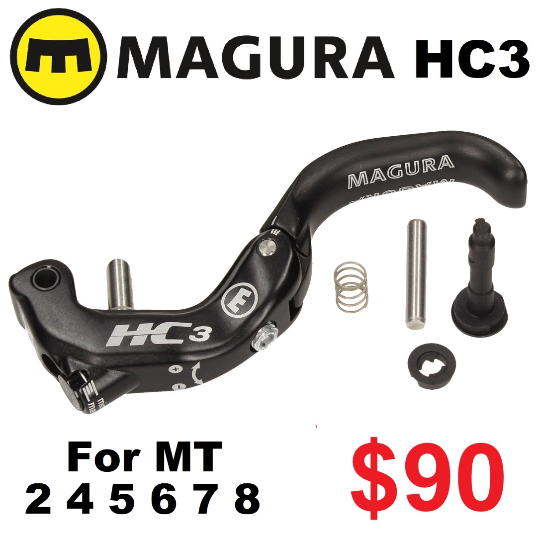 Magura HC3 Adjustable Brake Lever for MT2 MT4 MT5 MT6 MT7 Raceline MT8 ...