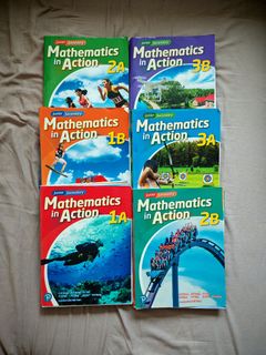 Mathematics in Action 1AB3AB4AB5AB6A, 興趣及遊戲, 書本 & 文具, 教科書 - Carousell