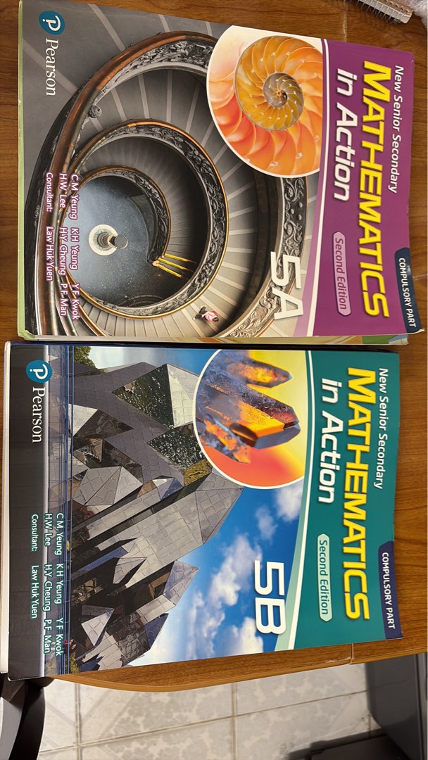 Pearson Mathematics in Action 5A & 5B + Getting Pass Tutorial, 興趣及遊戲 ...