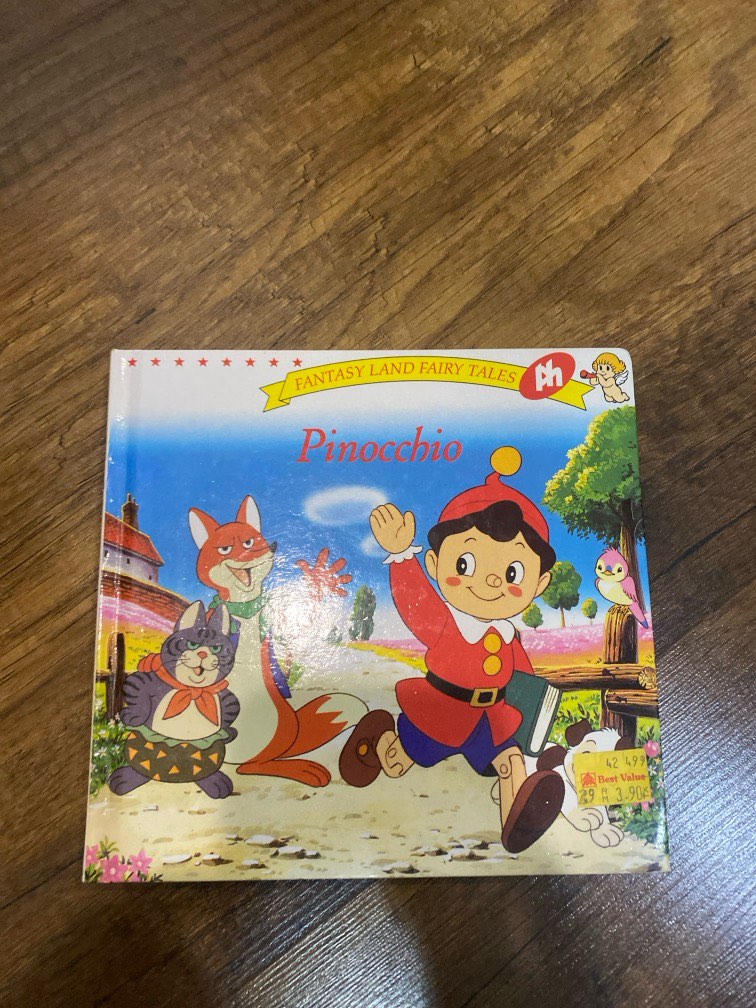 Pinocchio, Hobbies & Toys, Books & Magazines, Children's Books on Carousell