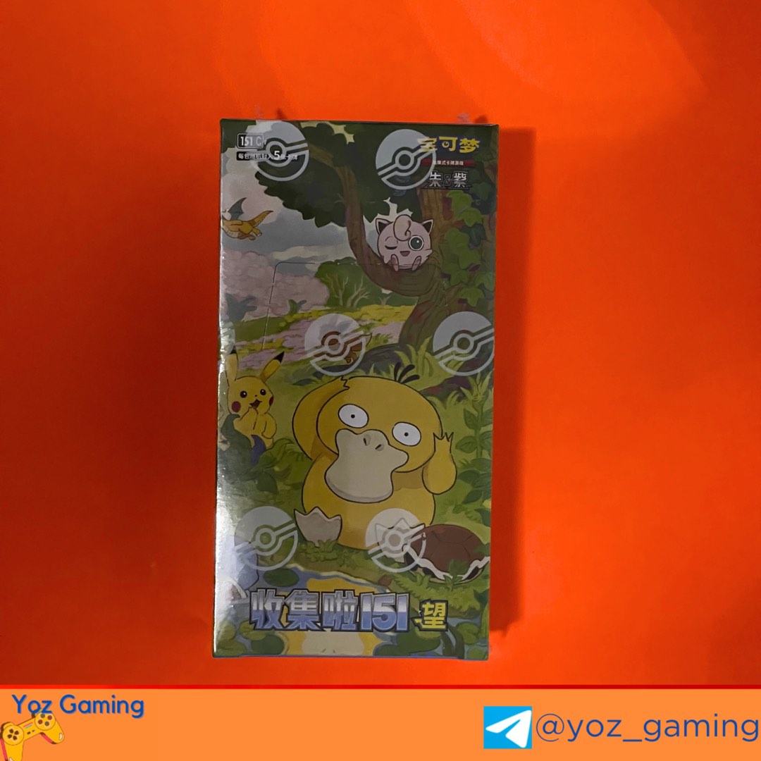 Pokemon Simplified Chinese TCG Collect 151 Volume 2 Hope Slim Booster ...
