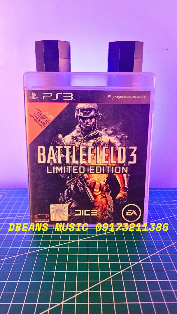 PS3 BATTLEFIELD 3 LIMITED EDITION REGION R3 PLAYSTATION 4, Video Gaming ...