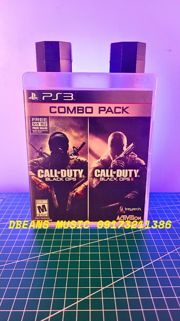 PS3 CALL OF DUTY BLACK OPS 1 & 2 COMBO PACK REGION ALL PLAYSTATION 3 ...