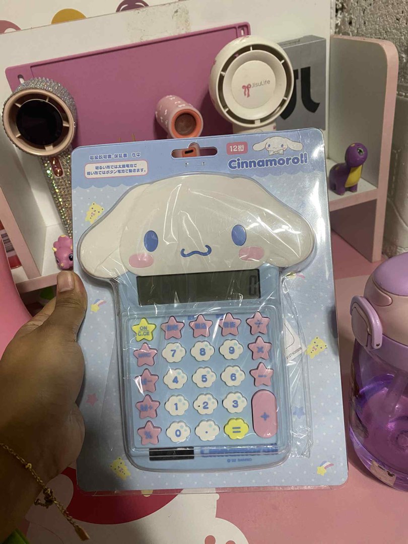 Sanrio Cinnamoroll Die-Cut Face Type Japan Calculator, Mobile Phones ...