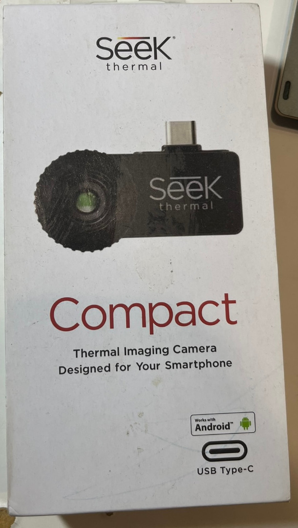 Seek Thermal Compact CW-AAA Thermal Imaging Camera - USB Type-C ...