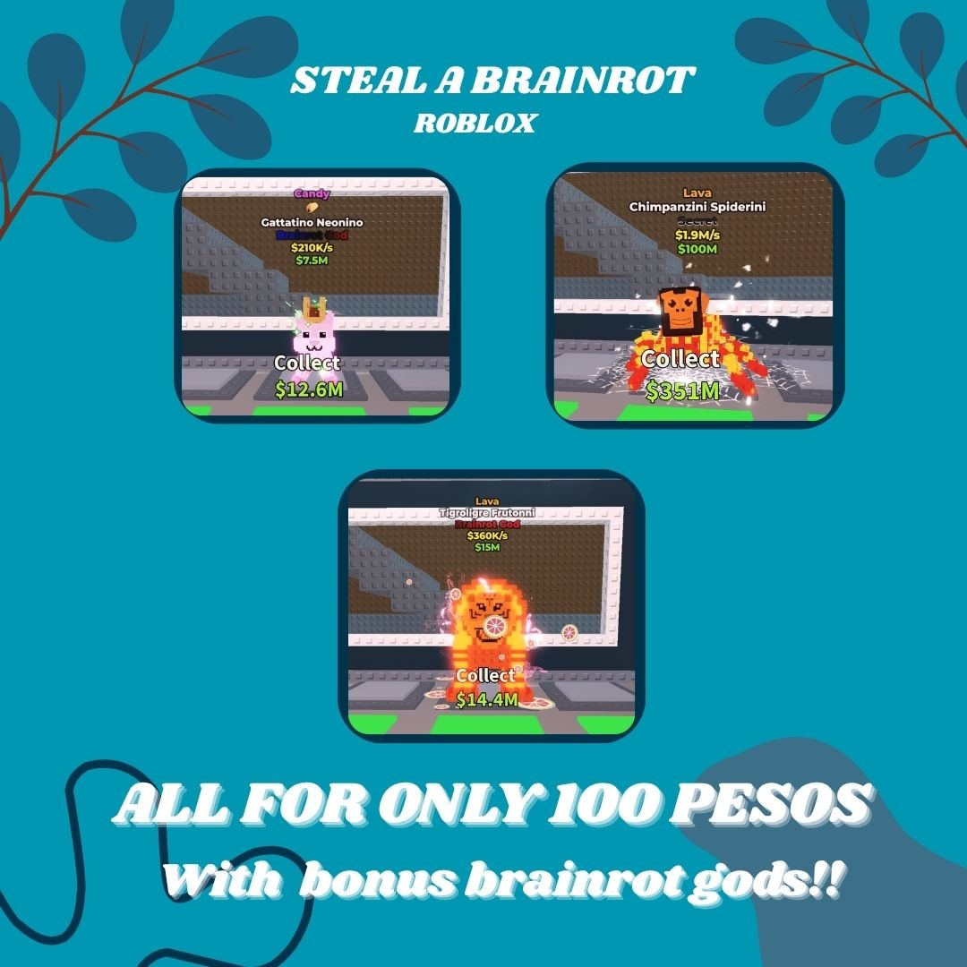 STEAL A BRAINROT PETS - ROBLOX, Video Gaming, Video Games, Others on ...