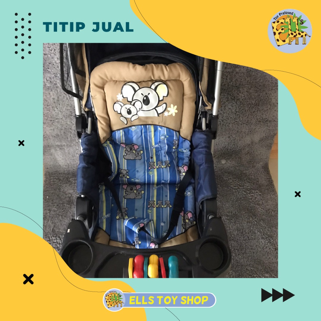 Stroller baby does shoxer, Bayi & Anak, Kereta, Kursi Goyang ...