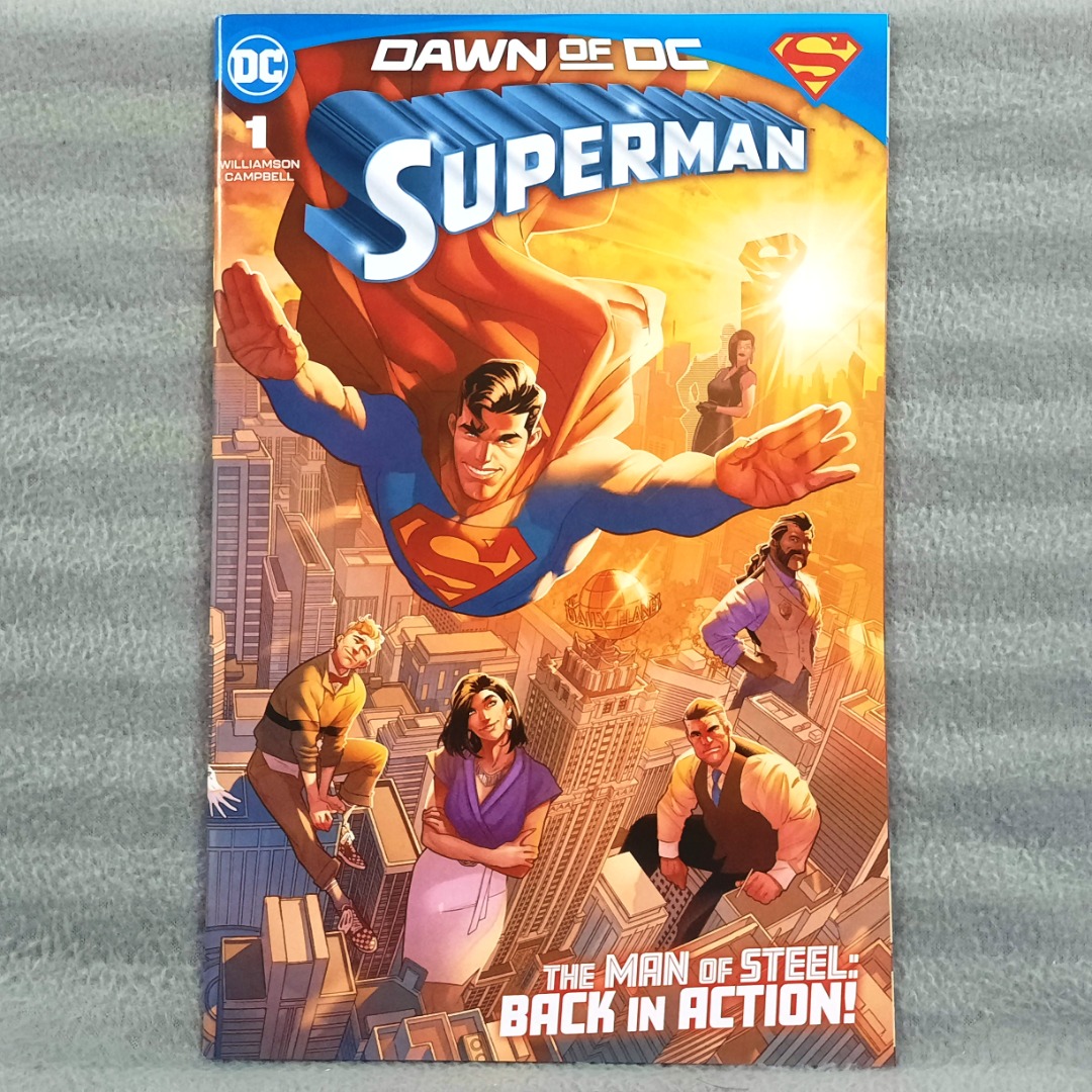 Superman #1 (2023 DC Comics) Joshua Williamson, Jamal Campbell (FIRST ...
