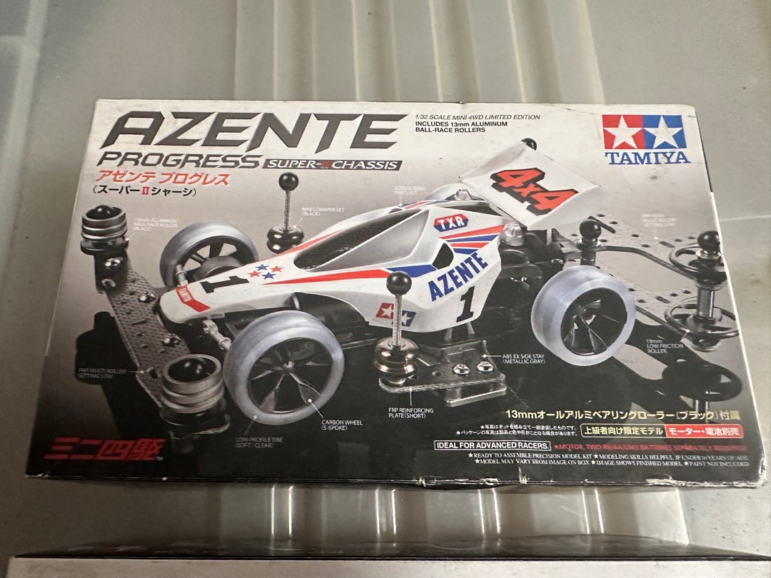 Tamiya Azente Progress Super-Chassis Mini 4WD, Hobbies & Toys, Toys ...