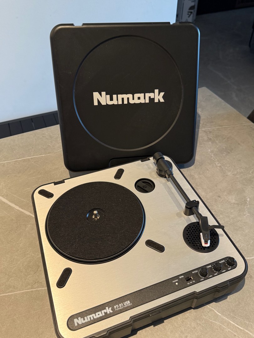 🎶 FOR SALE: Numark PT-01 USB Portable Turntable – Plug, Play, Convert ...