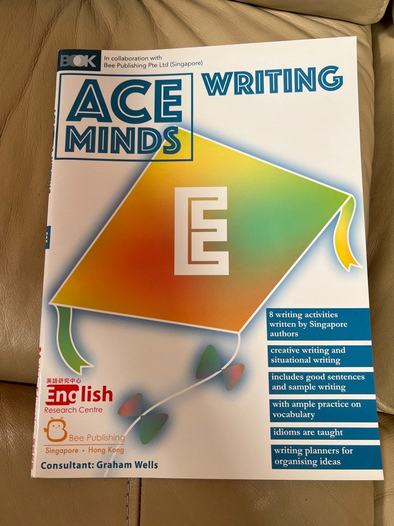 Ace Minds Writing Textbook E, 興趣及遊戲, 書本 & 文具, 教科書 - Carousell