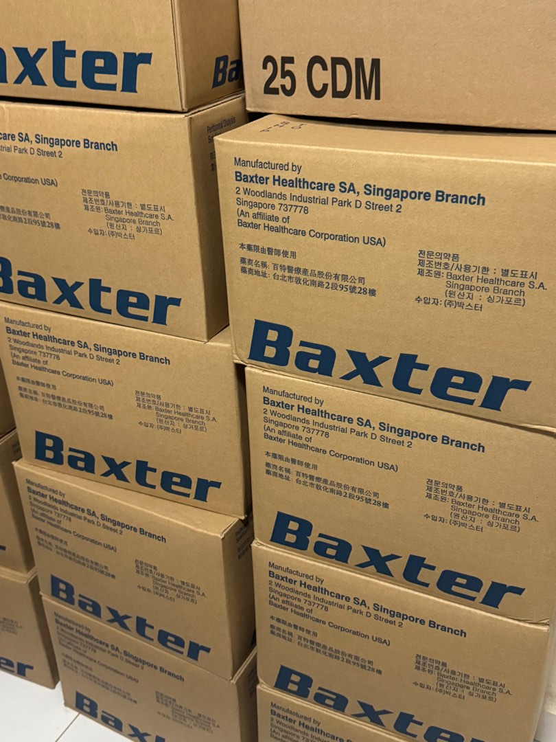 Baxter DIANEAL Low Calcium Peritoneal Dialysis Solution, Health ...