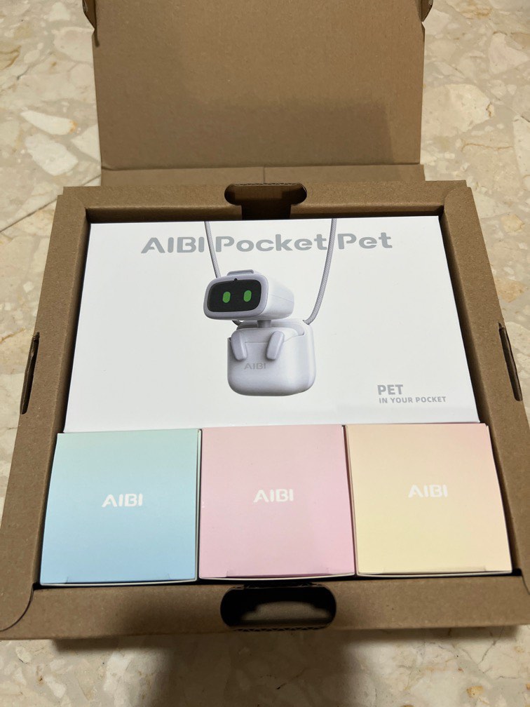BN Authentic Sealed Aibi Pocket Pet AI Interactive Robot and ...