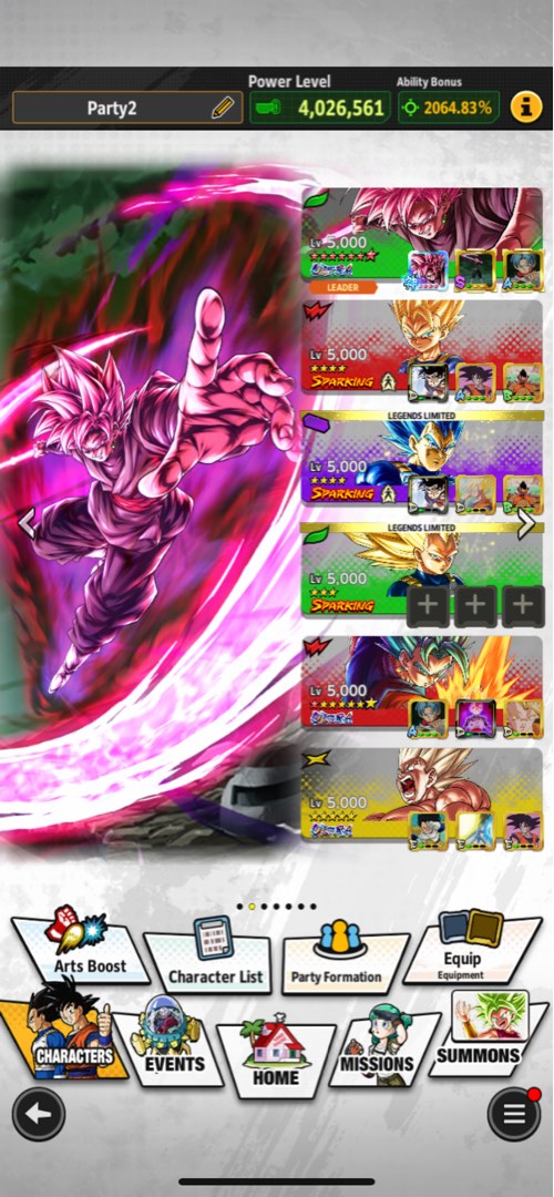 Dragon Ball Legends Game Account 14 Star Ultra Goku Black Rose., Video ...
