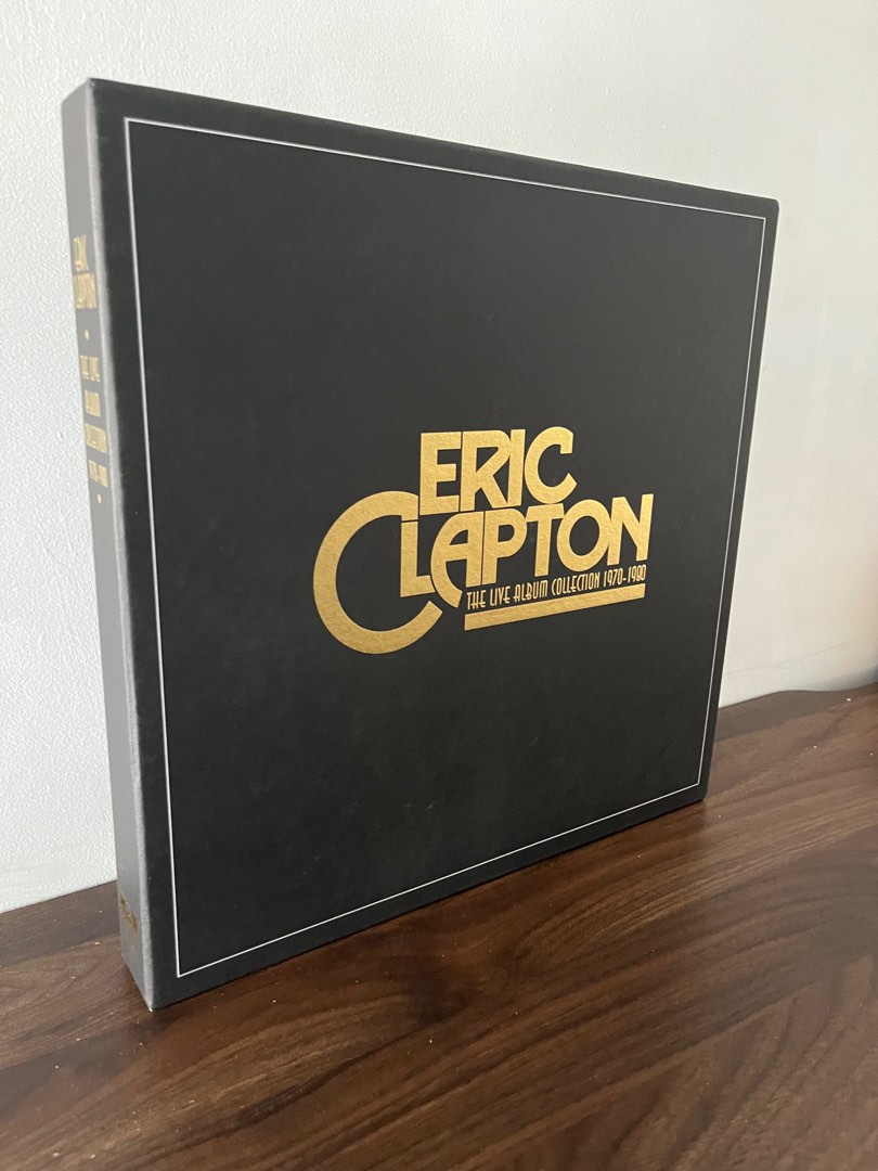 Eric Clapton Live Albums Box Set, Hobbies & Toys, Music & Media, Vinyls ...