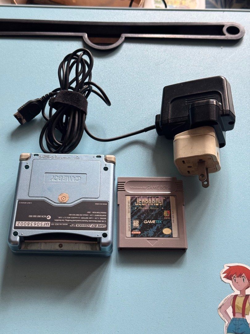Gba sp 101 blue Good condition!, Video Gaming, Video Game Consoles ...